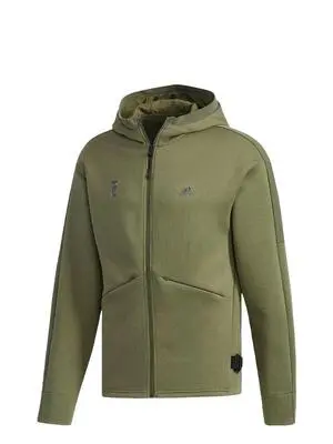 Adidas Martial Arts Series Knit Zip Up Hooded Jacket - Default Color