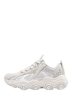 Sketchers D'lites Athletic Lace-up Sneakers - White