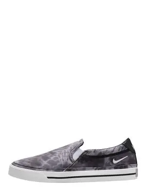 Nike Court Legacy Print Slip-on Sneakers - Grey