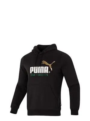 PUMA Logo Graphic Hoodie - Black/white