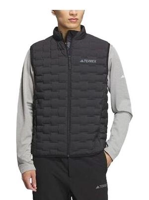 ADIDAS Lightweight Goose Down Woven Baffle Vest