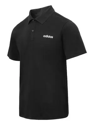 Adidas D2m Elv Polo Shirt Asia Sizing - Black