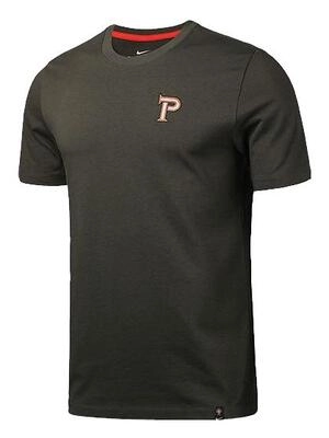 Nike Portugal National Team 20/21 T-shirt 'black - Black/red
