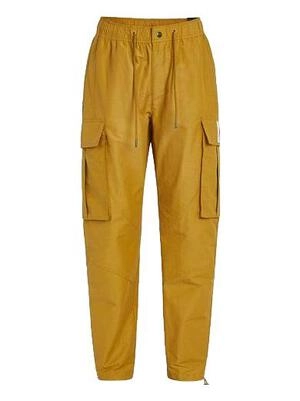 Nike Jordan Flight Woven Pocket Sports Trousers - Yellow