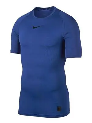 Nike Pro Short Sleeve Performance T-shirt - Royal Blue