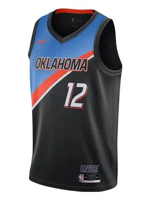 Nike X Nba Oklahoma City Thunder City Edition Jersey - Multi-color