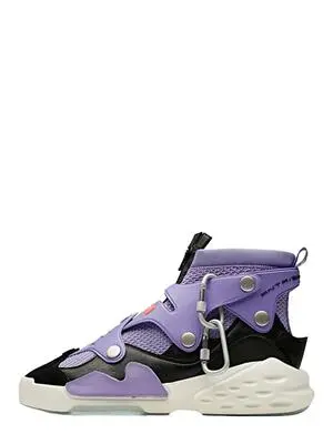ANTA High Top Sneakers - Purple/black/white