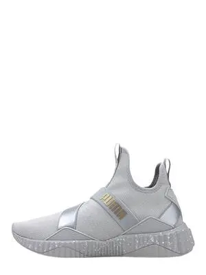 PUMA Defy Mid Metal High Rise Silver Sneakers - Grey