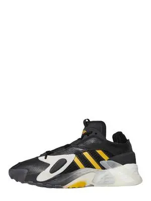 Adidas Streetball "collegiate Gold" High Top Sneakers - Black