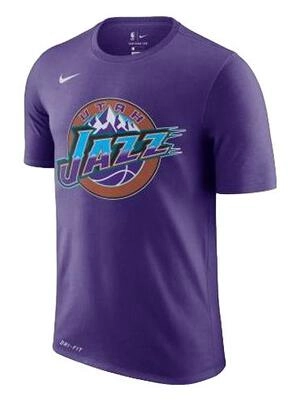 Nike Utah Jazz Short Sleeve Nba T-shirt - Purple