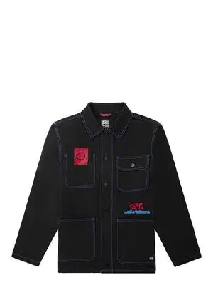 VANS Printed Chore Jacket - Black