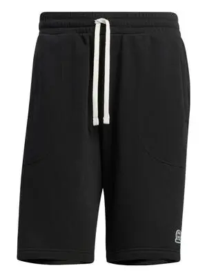 Adidas Neo Solid Color Lacing Casual Straight Shorts - Multi-color