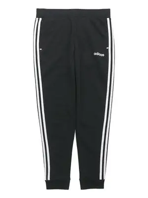 Adidas Neo Ce 3sq2 Kn Tp Casual Sports Side Stripe Bundle Feet Long Pants - Black