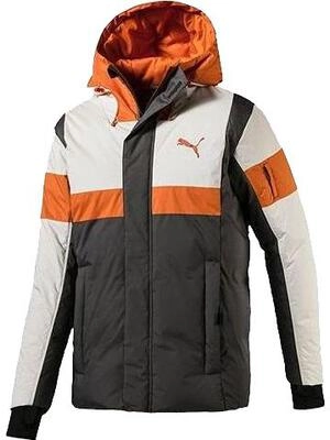 PUMA Protective Down Jacket - Grey/white/orange