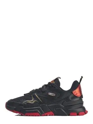 LI-NING Li-Ning 001 Support Classic Casual Shoes Blackred