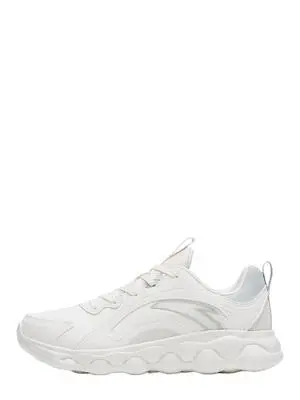 ANTA Athletic Lace-up Sneakers - White/grey
