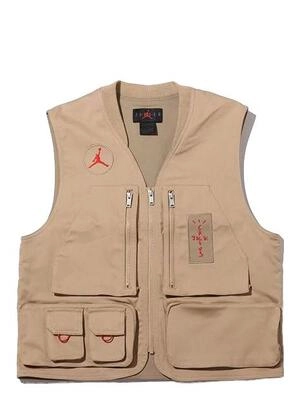 JORDAN 6 Utility Vest - British Khaki