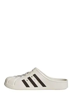 Adidas Adilette Clogs - White/black