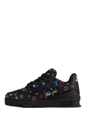 LOUIS VUITTON X Takashi Murakami Skate Sneakers - Black/multi-color