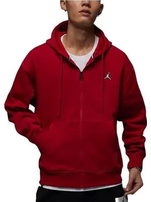 JORDAN Air Jordan Zip-Up Hooded Jacket Red