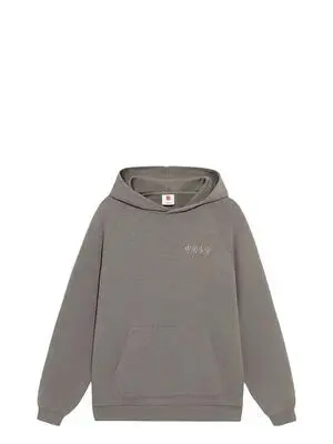 LI-NING Vital Series Embroidered Pullover Hoodie - Grey