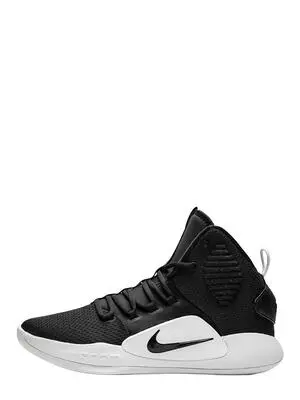 Nike Hyperdunk X Mid Top Basketball Sneakers - Black/white