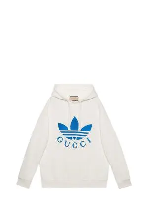 Gucci X Adidas Hoodie - White/blue