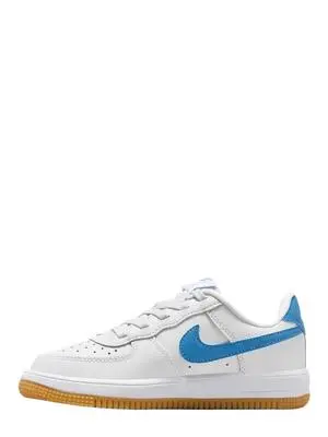 Nike Force 1 Low Sneakers - White/gum Light Brown/blue Beyond