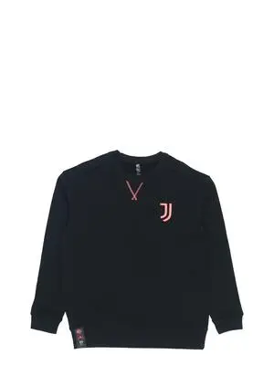 Adidas Juventus Embroidered Logo Pullover - Black