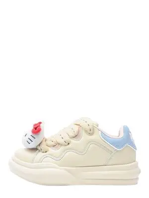 OLD ORDER X Sanrio Hello Kitty Embellished Sneakers - Beige