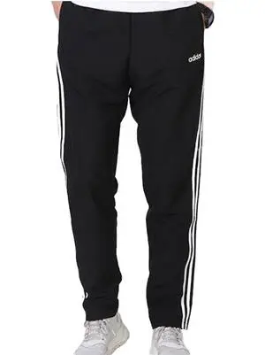 Adidas Knit Athleisure Casual Sports Long Pants/trousers - Black
