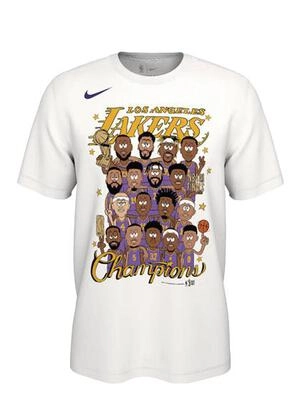 Nike Champion Cartoon T-shirt - White