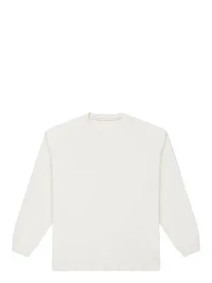 CONVERSE Gold Standard Embroidered Logo Long Sleeves T-shirt Asia Sizing - White