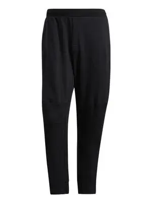 Adidas Solid Color Straight Casual Sports Pants/trousers/joggers Black - Default Color