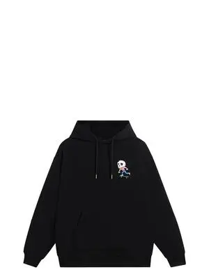 LI-NING X Pablo Ientile Skull Graphic Hoodie - Black/multi-color