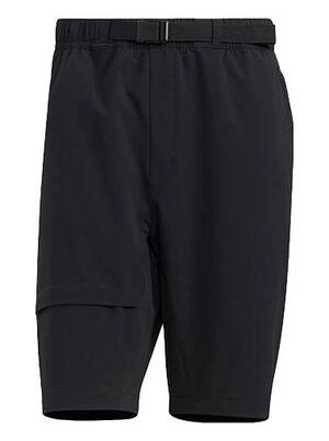 Adidas Sports Shorts With Belted Waist - Multi-color