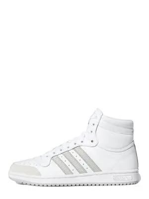 Adidas Top Ten High Top Sneakers - White/grey