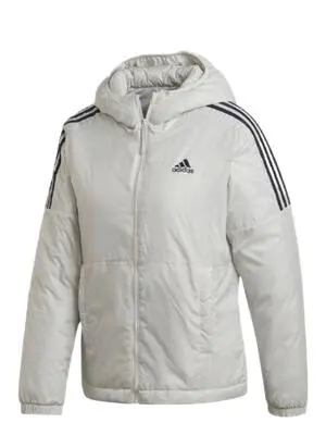 Adidas Essentials Thermal Hooded Jacket - Grey