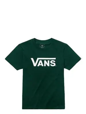 VANS Vans Classic Loose Athleisure Casual Sports Short Sleeve Couple Style Dark Green Dark Green