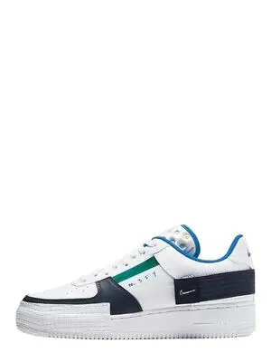 Nike Force 1 Type Sneakers - Blue/white