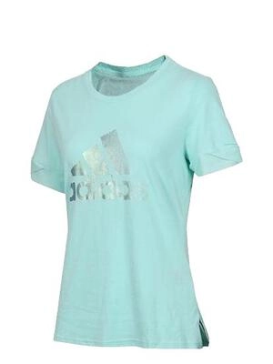 Adidas Adidas Alphabet Logo Sports T-shirt Mintgreen