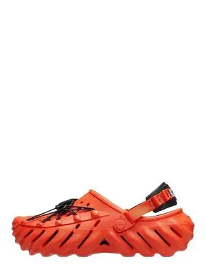 CROCS Echo Reflective Clogs - Orange/black
