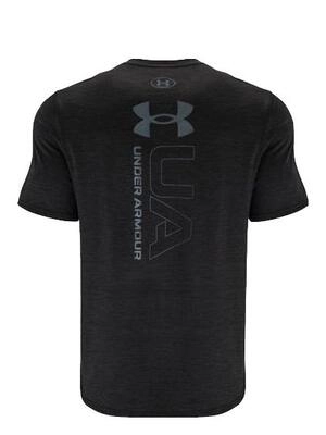 Under Armour Vent Graphic T-shirt 'black - Black/grey