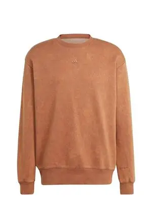 Adidas All Szn Long Sleeve Sweatshirt - Brown