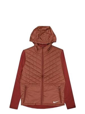Nike Sports Hooded Zipper Jacket - Red