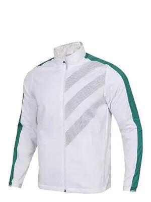 Adidas Neo Colorblock Zip-up Track Jacket - White