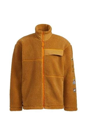 Adidas Neo Casual Stand Collar Zip-up Fleece Jacket - Default Color