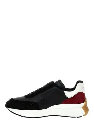 Alexander McQueen Sprint Runner Sneakers - Black/red/white