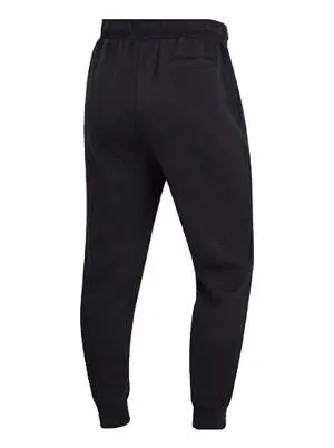 JORDAN Logo Printing Fleece Lined Stay Warm Drawstring Bundle Feet Sports Pants/trousers/joggers Black - Default Color