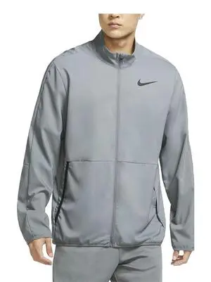 Nike Dri-fit Woven Training Jacket - Grey